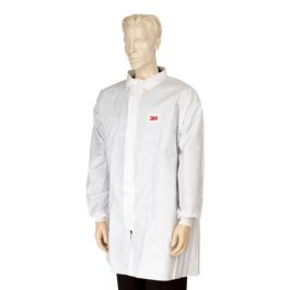 Labormantel 3M 4440, weiss, mit PE-Beschichtung, Grösse XXL